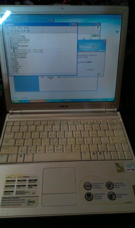 ㊣1193㊣ ASUS U5F NB 雙核心T2350 1.86G 12.1吋 筆電 黑色 拆機賣 電池993 可議價 | 露天市集 | 全台 ...