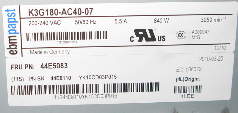 【Monster】IBM 44E5083 BLADECENTER H Enhanced Blower Module | 露天市集 | 全台最大 ...