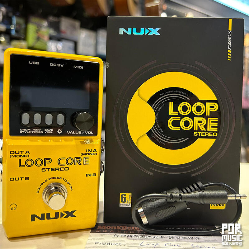 【搖滾玩家樂器】全新免運公司貨 NUX LOOP Core STEREO Deluxe MKII 2代 樂句循環 效果器 | 露天市集 | 全 ...