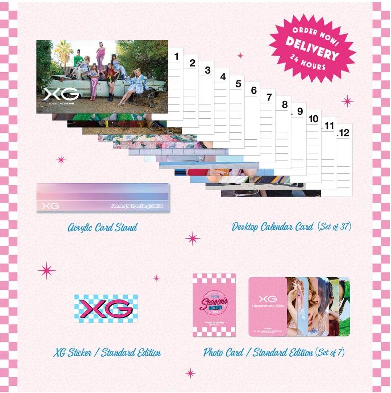 (官網代購)24010212 XG 2024 SEASON'S GREETINGS（Standard Edition） | 露天市集 | 全台 ...
