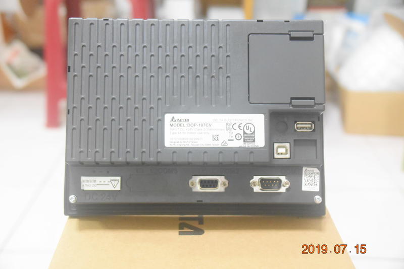 Delta 台達 DOP-107CV 人機介面 7吋寬螢幕 DOP-B07S411更新之型號. | 露天市集 | 全台最大的網路購物市集