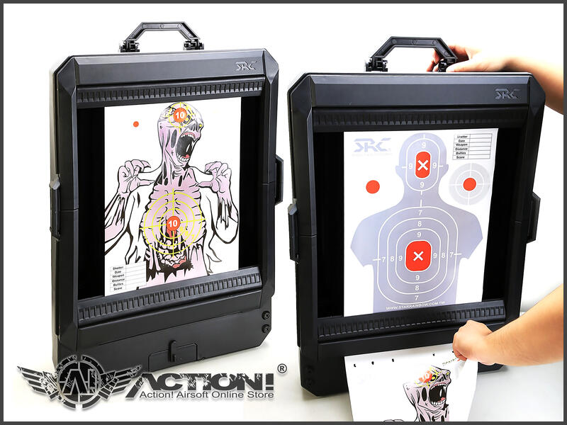 【Action!】現貨免運）SRC - Giga Target 行動靶箱 附靶紙 /練習 集彈 競技 訓練 室內 標靶 | 露天市集 | 全台 ...