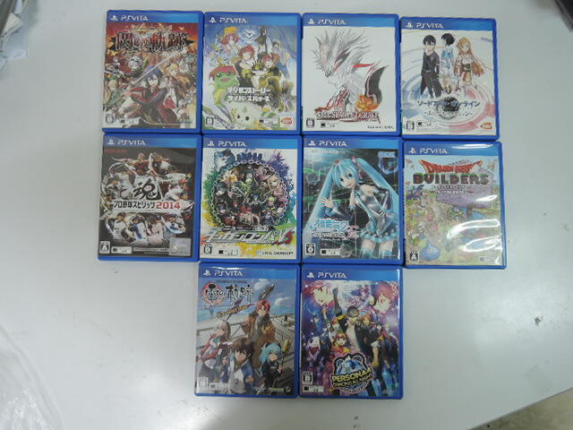 PSV 日版 GAME 10品套組(43186396) | 露天市集 | 全台最大的網路購物市集