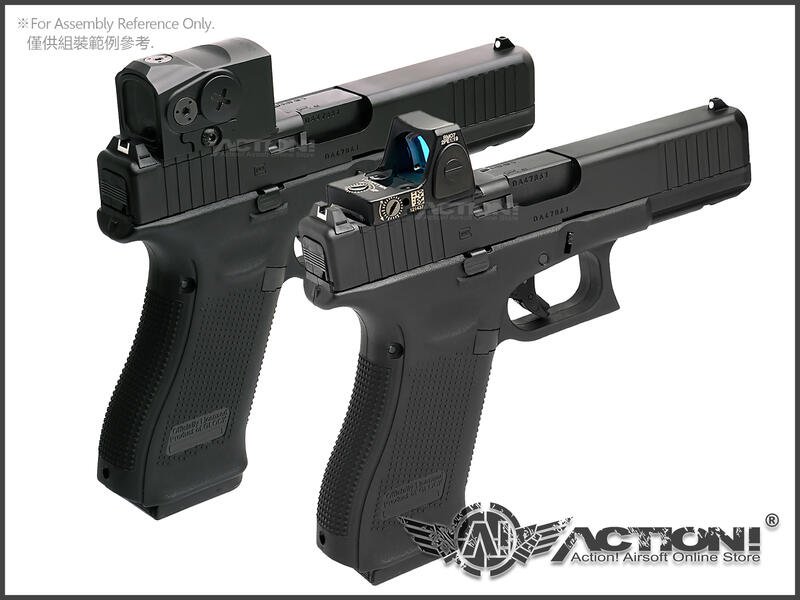 【Action!】現貨）BFA 鋼製 ACRO 轉接板 鏡座 GHK G17 Gen5 MOS GBB 用 紅點 G45 | 露天市集 | 全 ...
