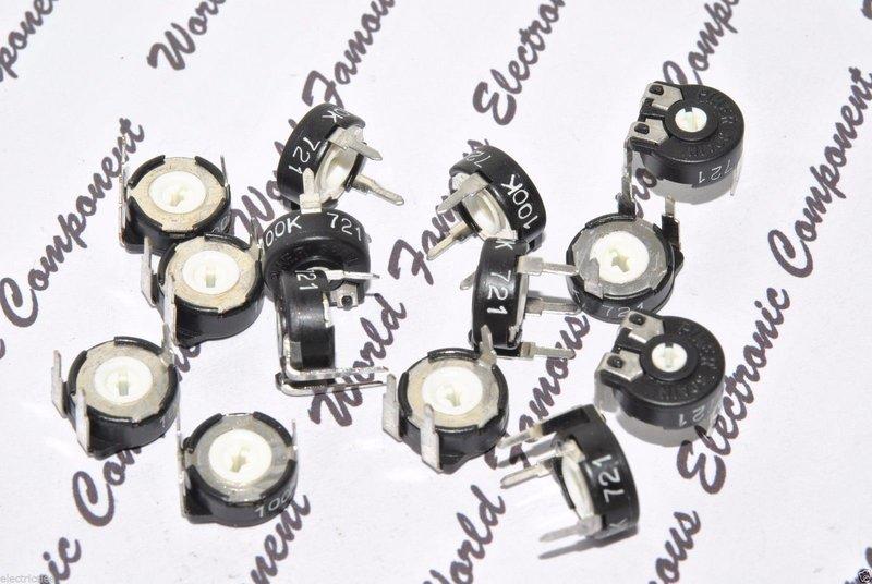 PIHER 50K 上調 可變電阻/電位器/SVR 10mm 1顆1標 | 露天市集 | 全台最大的網路購物市集