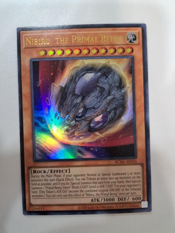 [情侶卡鋪] 亞英 RC04-AE016 NIBIRU,THE PRIMAL BEING（金亮）亞洲英文版 | 露天市集 | 全台最大的網路購物市集