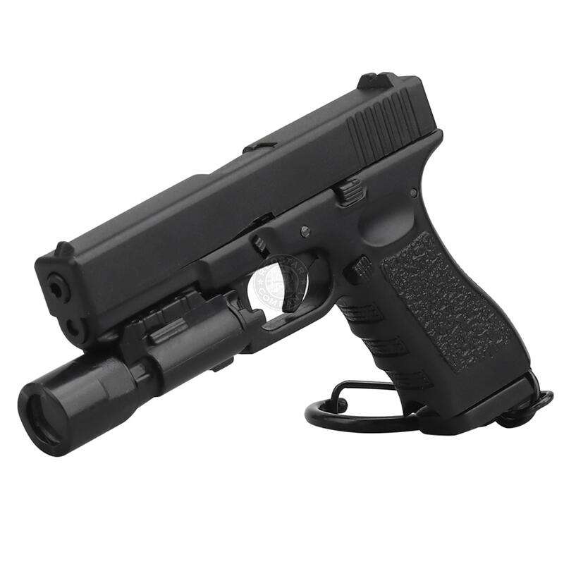 RST 紅星 - 大人的玩具-G17手槍+X300槍燈 可作動鑰匙圈 彈匣可卸 模型小吊飾 . WSB-AC-31-BK | 露天市集 | 全 ...