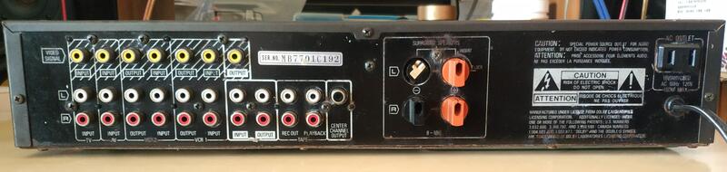 日本 TECHNICS SH-AV44 高級綜合擴大機 日本製(請詳閱內容) | 露天市集 | 全台最大的網路購物市集