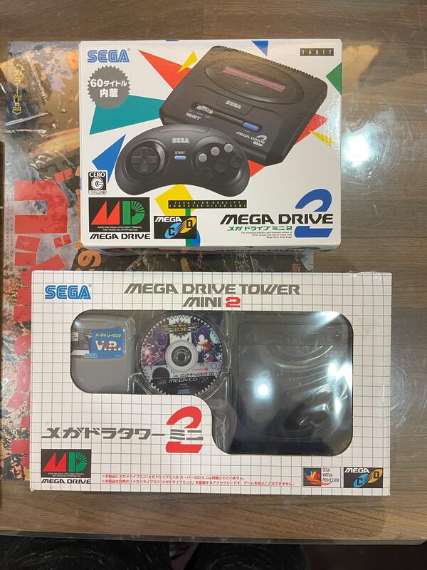 日版 SEGA Mega Drive Mini 2 主機 + Mega Drive Tower MINI 2 | 露天市集 | 全台最大的網路購物市集
