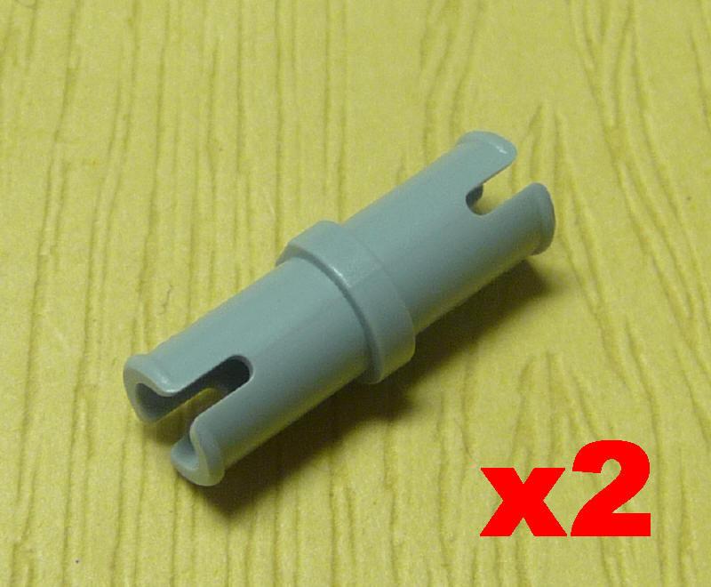【小荳樂高】LEGO 淺灰色 連接器 Pin WITHOUT Friction (2個) 4211807 3673 | 露天市集 | 全台最大 ...