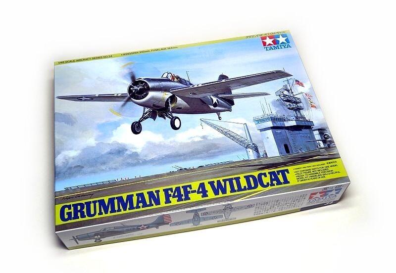 TAMIYA 1/48 Grumman F4F-4 Wildcat (61034) | 露天市集 | 全台最大的網路購物市集