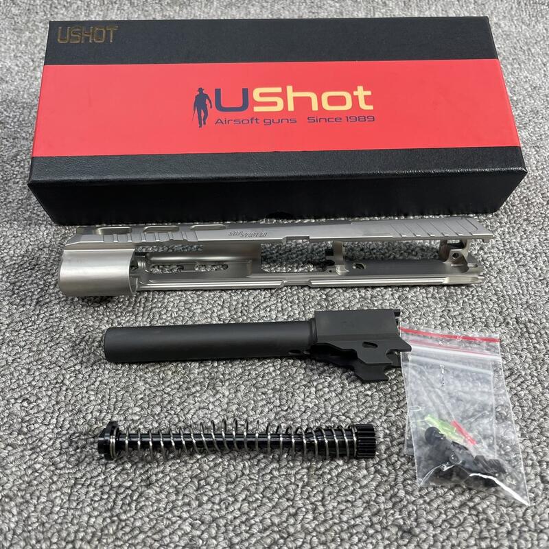 IDCF| U SHOTE for VFC M17 PRO-CUT 銀色 鋼製滑套外管組 生存遊戲#M21923-4 | 露天市集 | 全台最 ...