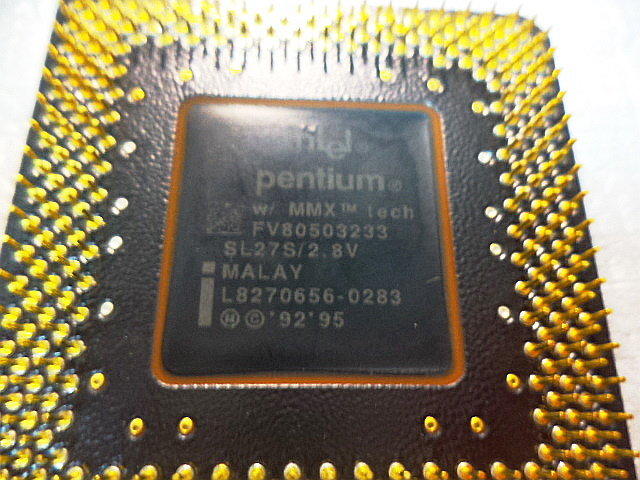 光宇電腦二手3C商店 Pentium 586MMXCPU 586CPU Socket7 CPU233 測試OK | 露天市集 | 全台最大的 ...