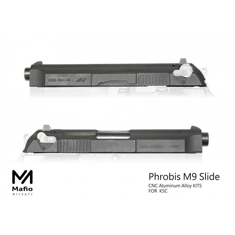 【杰丹田】MAFIO KWA KSC M9 M92 Phrobis 小海豚 CNC 鋁合金 槍管&滑套組 | 露天市集 | 全台最大的網路購物市集
