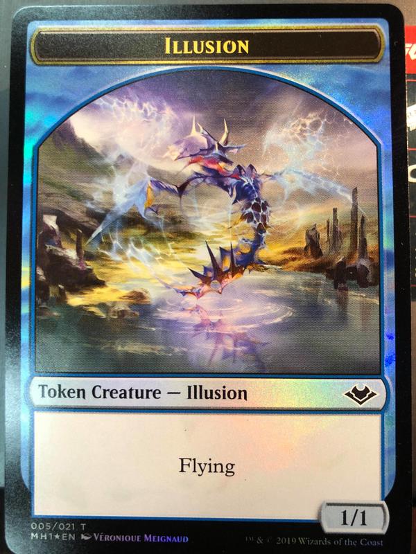 [ALG卡牌專門] MH1 近代新篇 Foil Illusion Token 閃 虛影衍生物 英/中文 | 露天市集 | 全台最大的網路購物市集