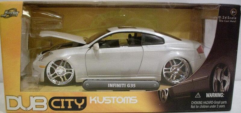 Jada~1/24系列 DUB CITY INFINITI英菲尼迪 G35(V35) Coupe '珍珠白' | 露天市集 | 全台最大的網路購物市集