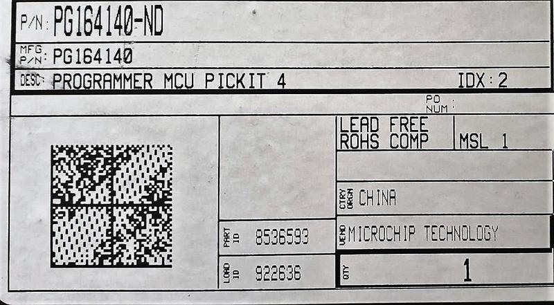 PG164140(MCP) PICkit 4 除錯編程器(線路內／系統內) B | 露天市集 | 全台最大的網路購物市集