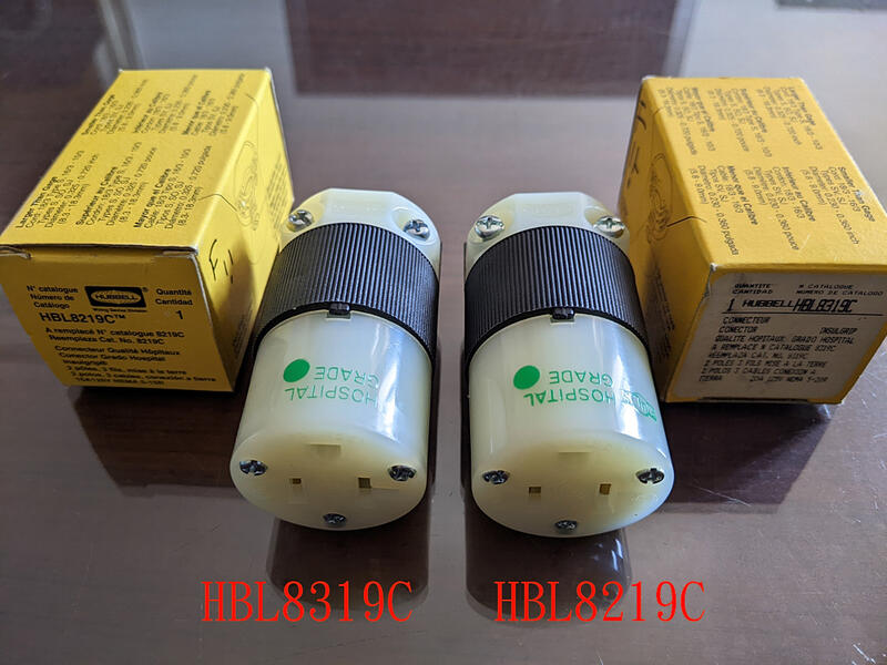 美製 Hubbell HBL8215CT 15A 醫療級插頭 HBL8219C HBL8391母頭 | 露天市集 | 全台最大的網路購物市集