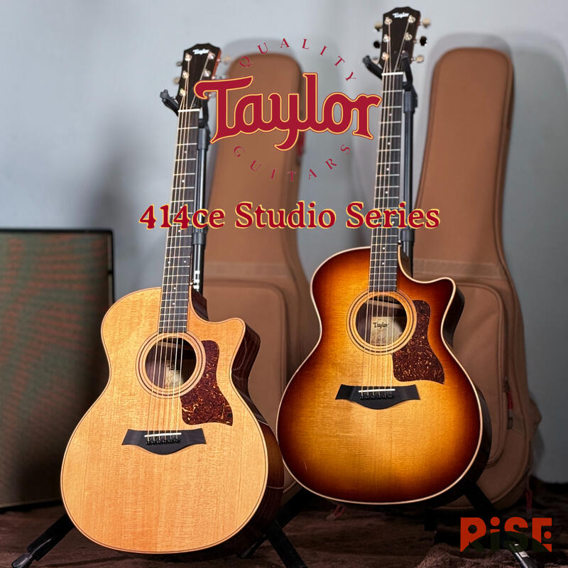 【又昇樂器】Taylor 414ce Studio SEB/Natural 雲杉木 全單板 木吉他 | 露天市集 | 全台最大的網路購物市集