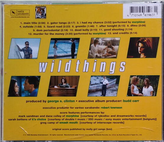 《絕版專賣》野東西 / Wild Things 電影原聲帶 (側標完整) | 露天市集 | 全台最大的網路購物市集