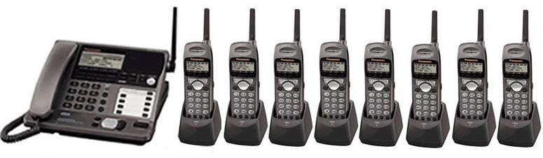 Panasonic KX-TG4000B國際牌2.4GHz,答錄無線電話,4外線 總機系統,單母機,可加購8子機,8成新 | 露天市集 | 全 ...