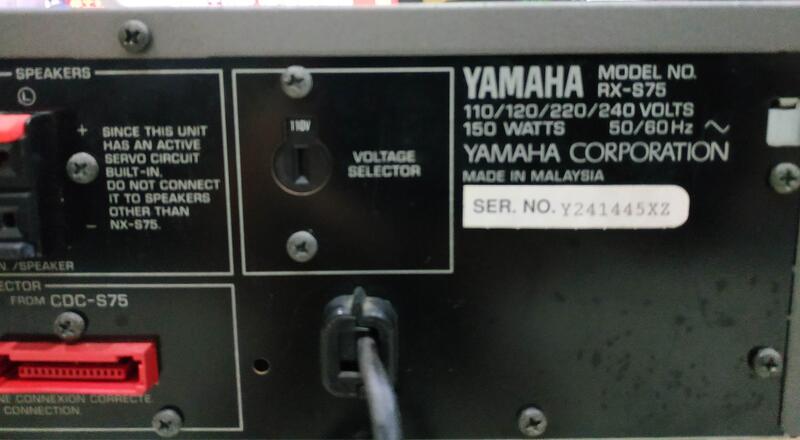Yamaha RX-S75 微型擴大機 | 露天市集 | 全台最大的網路購物市集