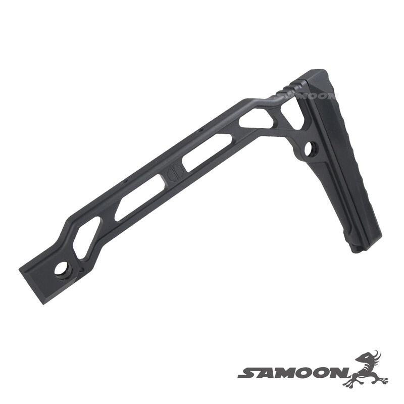 SAMOON沙漠龍 5KU SS-8RP風格 骨架化後托搭配 1913 折疊轉接座 For 20mm魚骨 | 露天市集 | 全台最大的網路購物市集