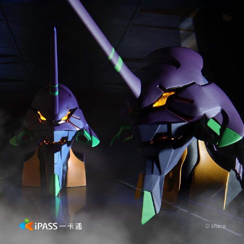 【怨念事務所】現貨 福音戰士 EVA X iPASS 一卡通 3D 立體造型 初號機 普通版 | 露天市集 | 全台最大的網路購物市集