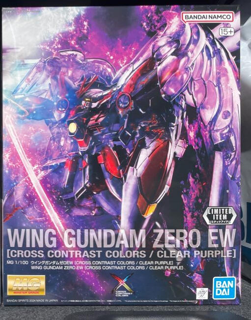 MG 1/100 飛翼鋼彈零式 EW CROSS CONTRAST COLORS/CLEAR PURPLE(日版) | 露天市集 | 全台最大 ...