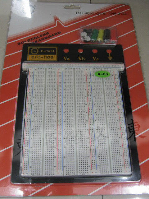 **東順網路** EIC-1106 三片式麵包板~(3片裝) 3P實習麵包板 0165-40-4-1060 含稅 | 露天市集 | 全台最大的網路購物市集