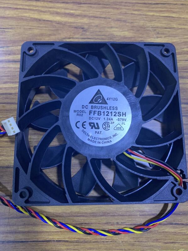 點子電腦-北投 暴力扇12公分 台達 DELTA FFB1212SH 12V 1.24A 4pin PWM風扇 190元 | 露天市集 | 全 ...