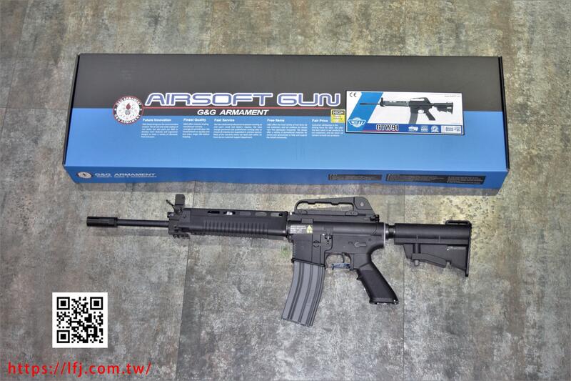 【我愛杰丹田】G＆G 怪怪 GTW91 T91 運動版 電動槍 AEG EGC-16P-91P-BNB-NCM | 露天市集 | 全台最大的網路購物市集