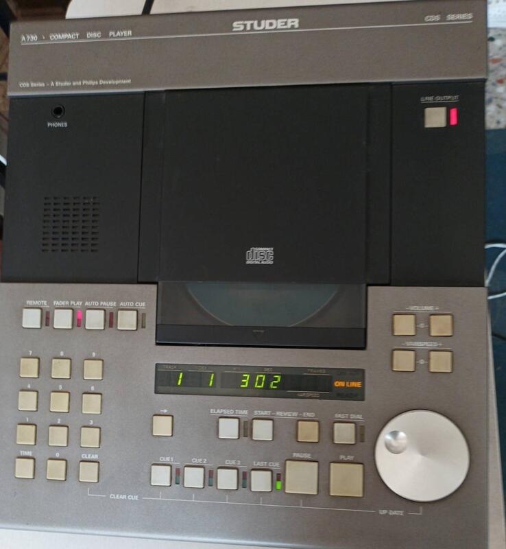 售難得一見的STUDER A730 CD PLAYER 編號3543 | 露天市集 | 全台最大的網路購物市集