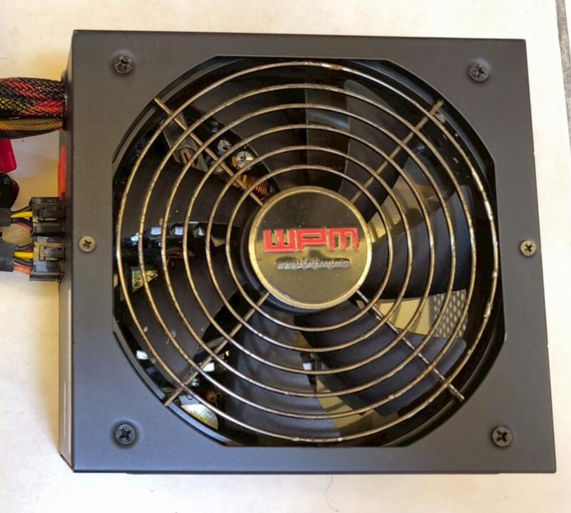 中古( 缺件-便宜賣) WPM_500W_銅牌 80 PLUS- 電源供應器(MI4 _ BS500) _12公分大風扇 | 露天市集 | 全台最大的網路購物市集