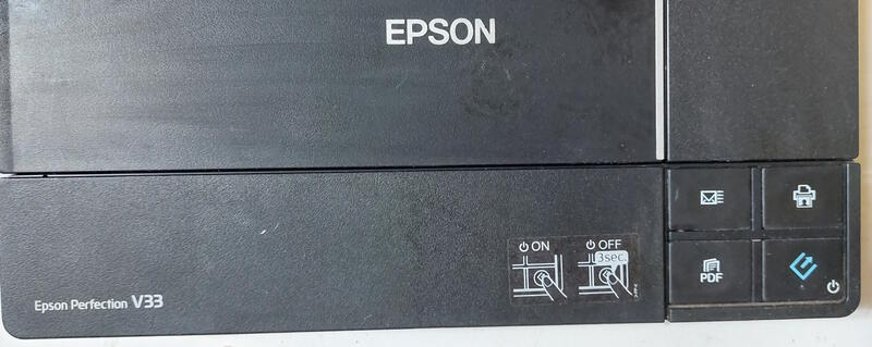 自有二手.可以正常使用的掃描器「Epson Perfection V33（無盒）」嘉義市可自取 | 露天市集 | 全台最大的網路購物市集
