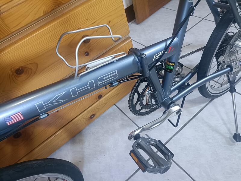 KHS 功學社 F20 - T2 -軟尾巴小折-Shimano16速-8成5新-非 DAHON GIANT 鳥 t3 | 露天市集 | 全台最大的網路購物市集