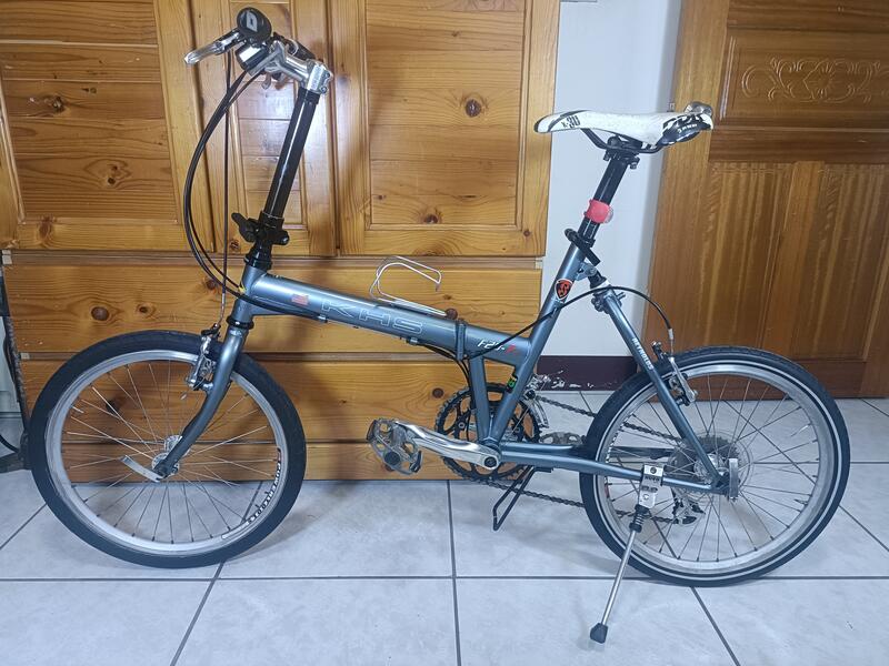 KHS 功學社 F20 - T2 -軟尾巴小折-Shimano16速-8成5新-非 DAHON GIANT 鳥 t3 | 露天市集 | 全台最大的網路購物市集