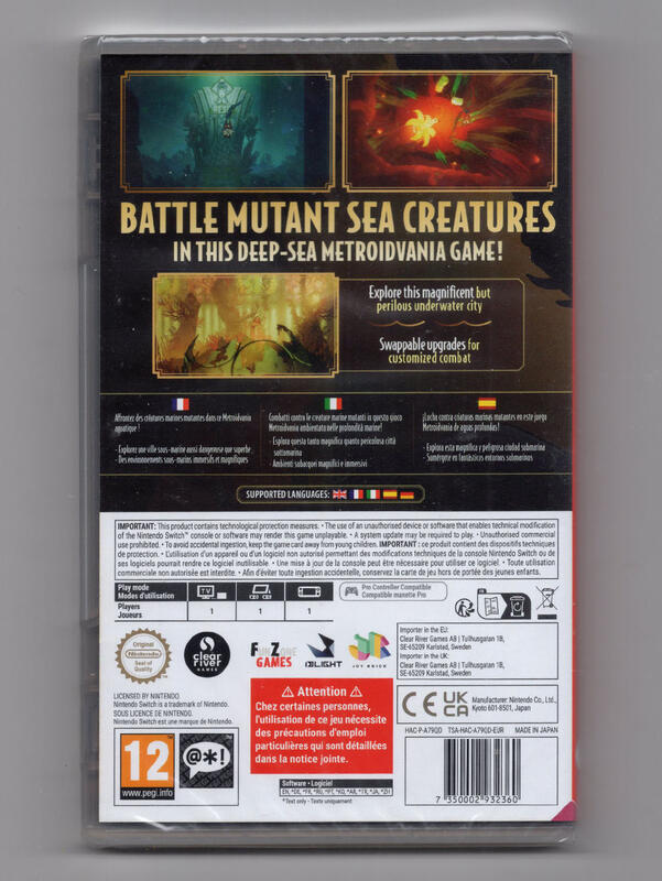 全新 NS Switch Pronty 棄海 中文版 歐版 銀河戰士 惡魔城 | 露天市集 | 全台最大的網路購物市集