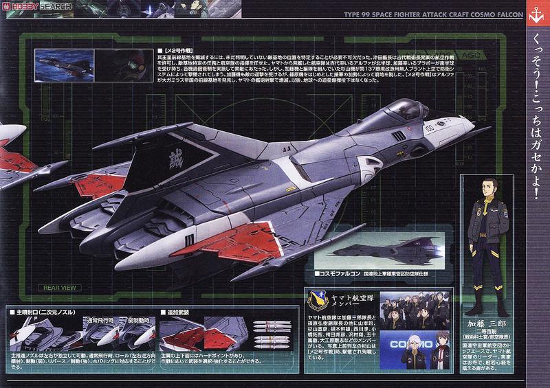 【模動王】BANDAI 宇宙戰艦大和號2199 1/72 COSMO FALCON 獵鷹99式空間戰鬥攻撃機 加藤戰機 | 露天市集 | 全台 ...