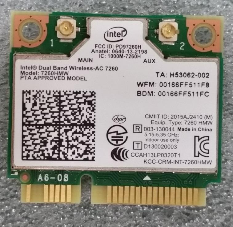 INTEL AC7260 | 露天市集 | 全台最大的網路購物市集