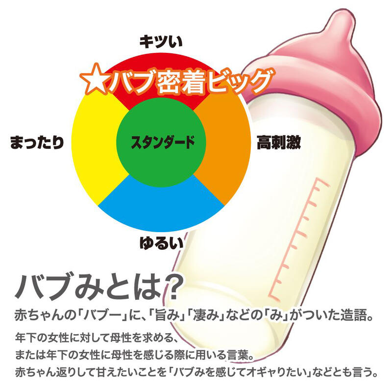 【qos情趣】現貨日本對子哈特*巴布密着 Big バブ密着ビッグ 自慰套 Tha02 露天市集 全台最大的網路購物市集