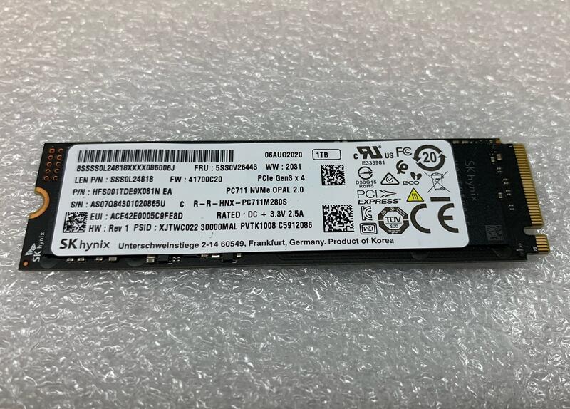 【SK hynix PC711 1TB 1T Gen3 X 4】PCIe4 NVMe M.2 SSD | 露天市集 | 全台最大的網路購物市集