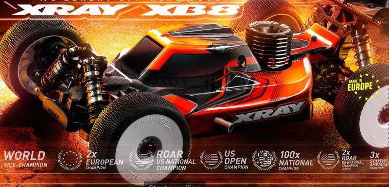 【萬板】XRAY 350018 XB8'23 1/8高階版引擎越野車 2023版 (斯洛伐克生產) | 露天市集 | 全台最大的網路購物市集