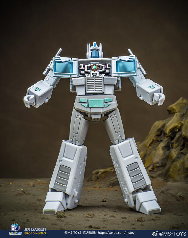 【即將售完】魔方 白色 2.0 柯博文 小比例 MS-B46W 擎天柱 鐵牛 馬格斯 MS-TOYS 勝利之光 第三方 | 露天市集 | 全台 ...