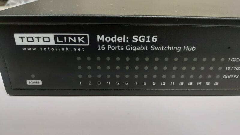 【大台南電腦量販】TOTO LINK SG16 HUB(1GB) | 露天市集 | 全台最大的網路購物市集