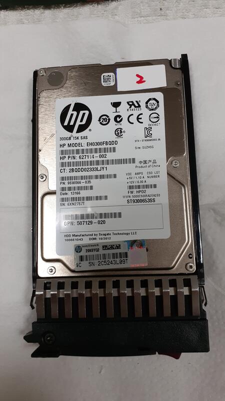 HP 300GB 15000rpm 2.5吋 SAS硬碟 EH0300FBQDD | 露天市集 | 全台最大的網路購物市集