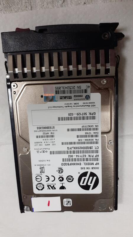 HP 300GB 15000rpm 2.5吋 SAS硬碟 EH0300FBQDD | 露天市集 | 全台最大的網路購物市集