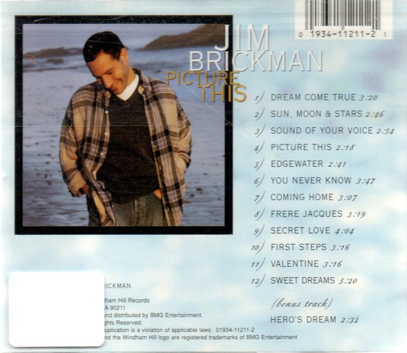 Jim Brickman 金布里克曼 Picture This 再生工場1 03 | 露天市集 | 全台最大的網路購物市集