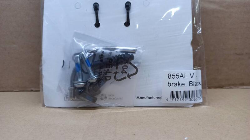 【小Q倉庫】台灣彥豪 TEKTRO 855AL 鋁合金V型煞車夾器/剎車夾器.附零件包(銀色款) | 露天市集 | 全台最大的網路購物市集