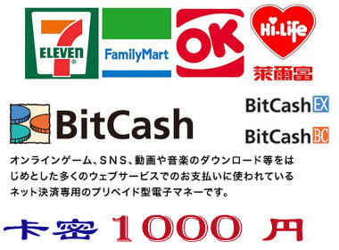 10分鐘發卡密 超商現貨日本 Bitcash Card 1000 點 日元 DMM卡 艦隊收藏 | 露天市集 | 全台最大的網路購物市集